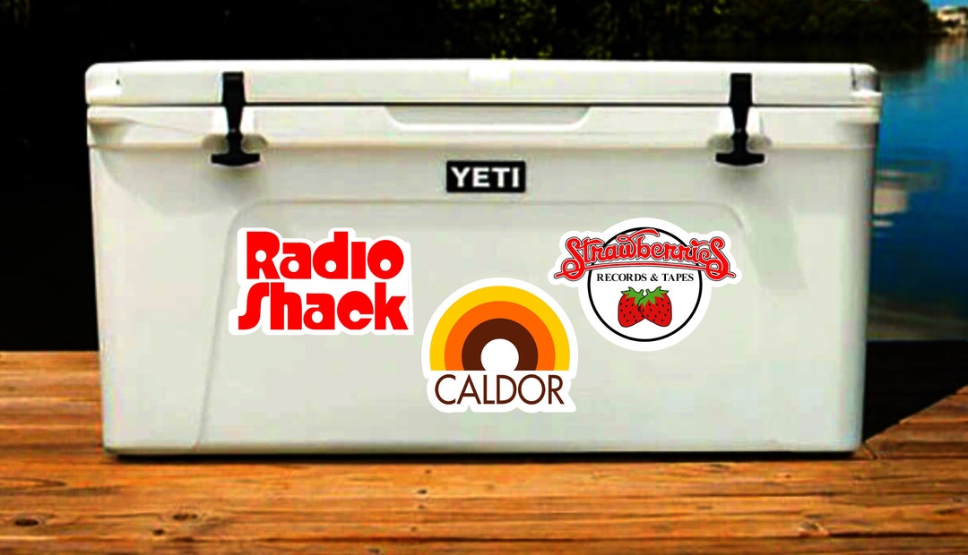 Vintage Cooler/yeti Stickers 3-pack - Etsy