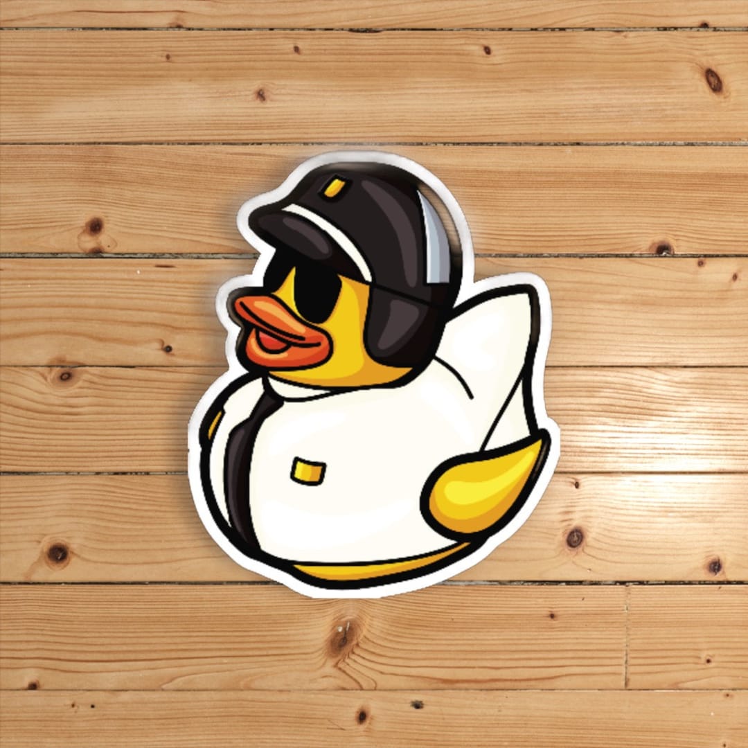 Jeep Duck. Police Duck. Sticker - Etsy