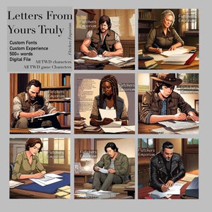 Letters From Yours Truly - the Walking Dead -digital File - Etsy