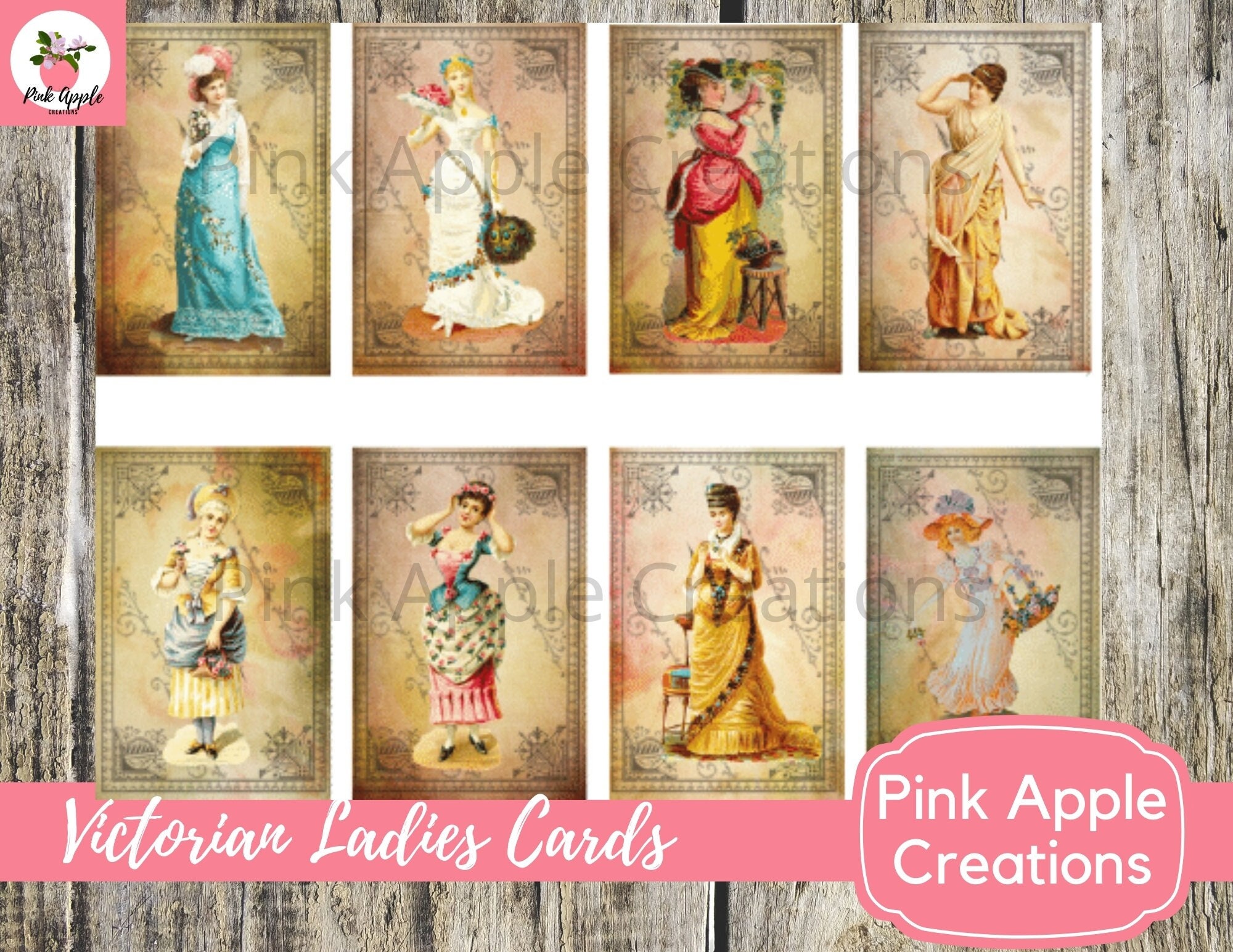 Victorian Ladies Cards, Victorian Women, Victorian Postcards, ACT ...