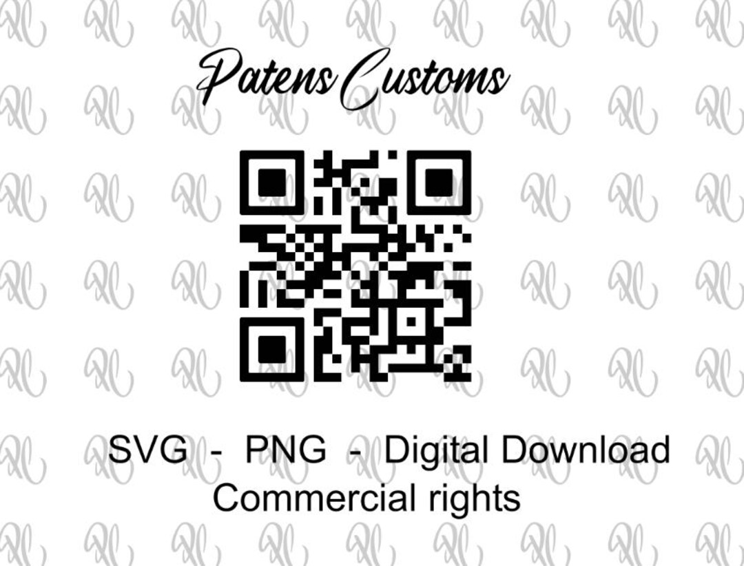 Nosy Cunt Qr Code SVG and PNG Digital File, Cut, Engrave - Etsy