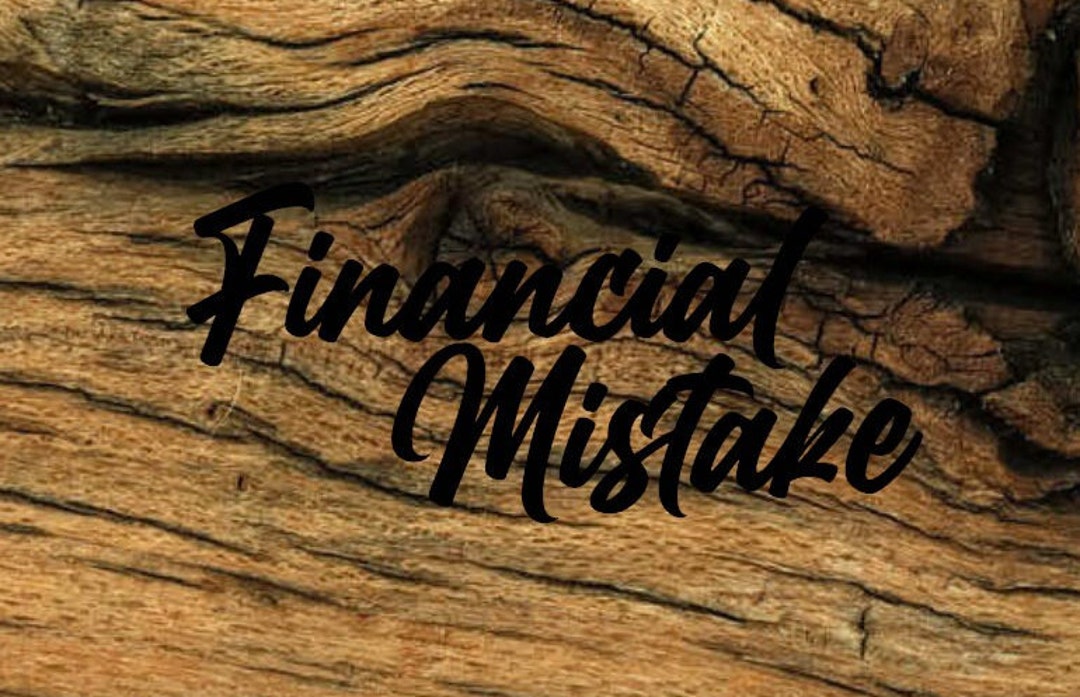 Financial Mistake SVG Cut File Cricut - Etsy