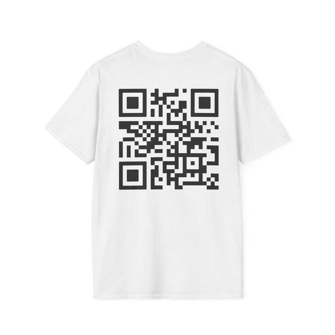 Nosy Cunt QR Code Softstyle T-shirt - Modern & Trendy Casual Wear - Etsy