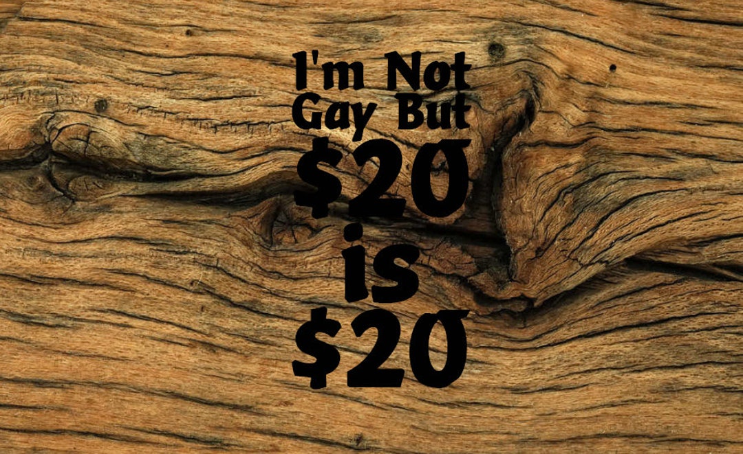 20 Bucks is 20 Bucks SVG Cut File Cricut - Etsy