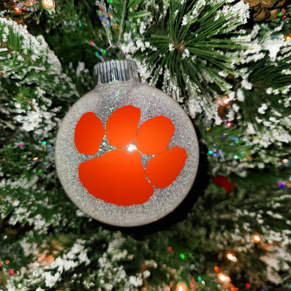 Clemson Ornament - Etsy