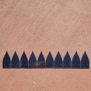 Side Mount Metal Security Fence Wall Spikes | Anti-climb Fence Spikes ...