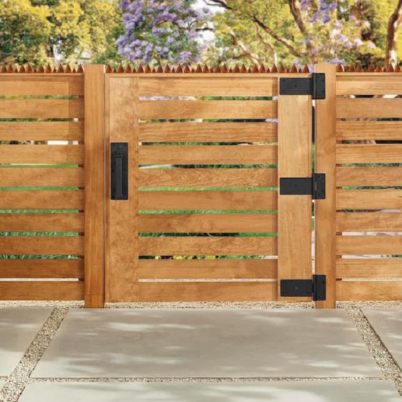 Side Mount Metal Security Fence Wall Spikes Anti-climb Fence - Etsy