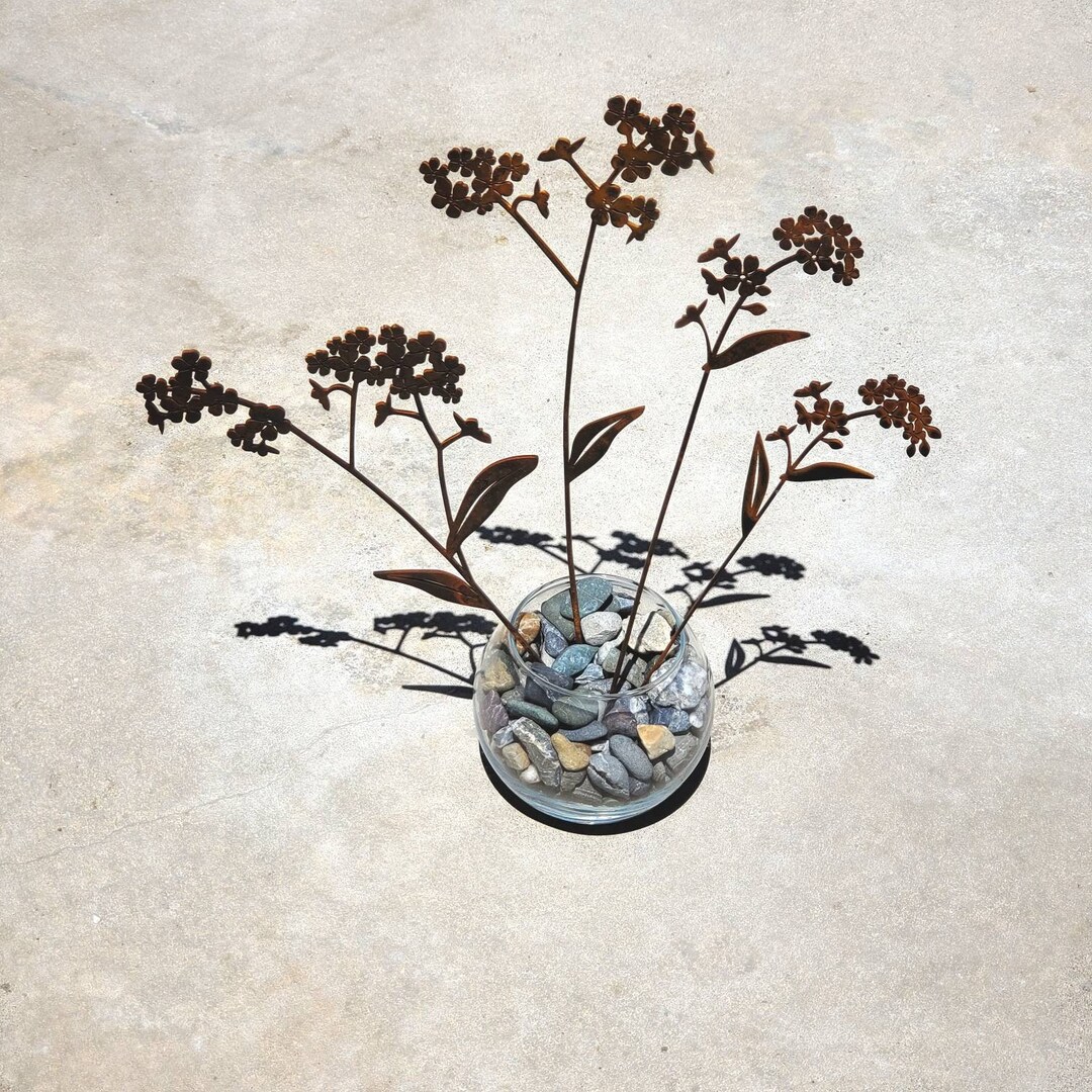 Rusty Flowers Bouquet - Forget-me- Not Wildflowers for Plant Pot ...