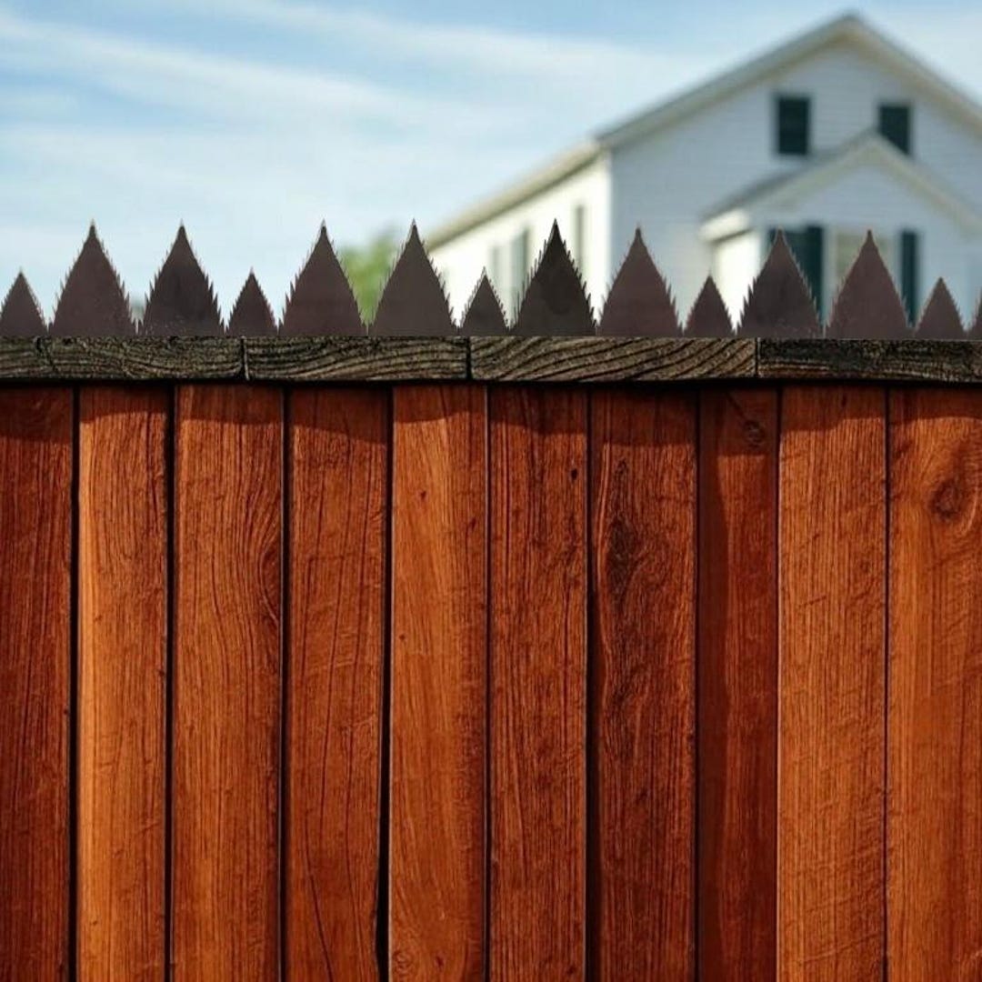 Side Mount Metal Security Fence Wall Spikes | Anti-climb Fence Spikes ...