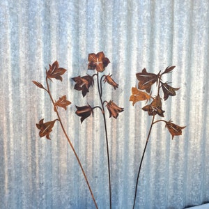 Rusty Flowers Bouquet - Bluebell Wildflowers for Plant Pot Decoration ...