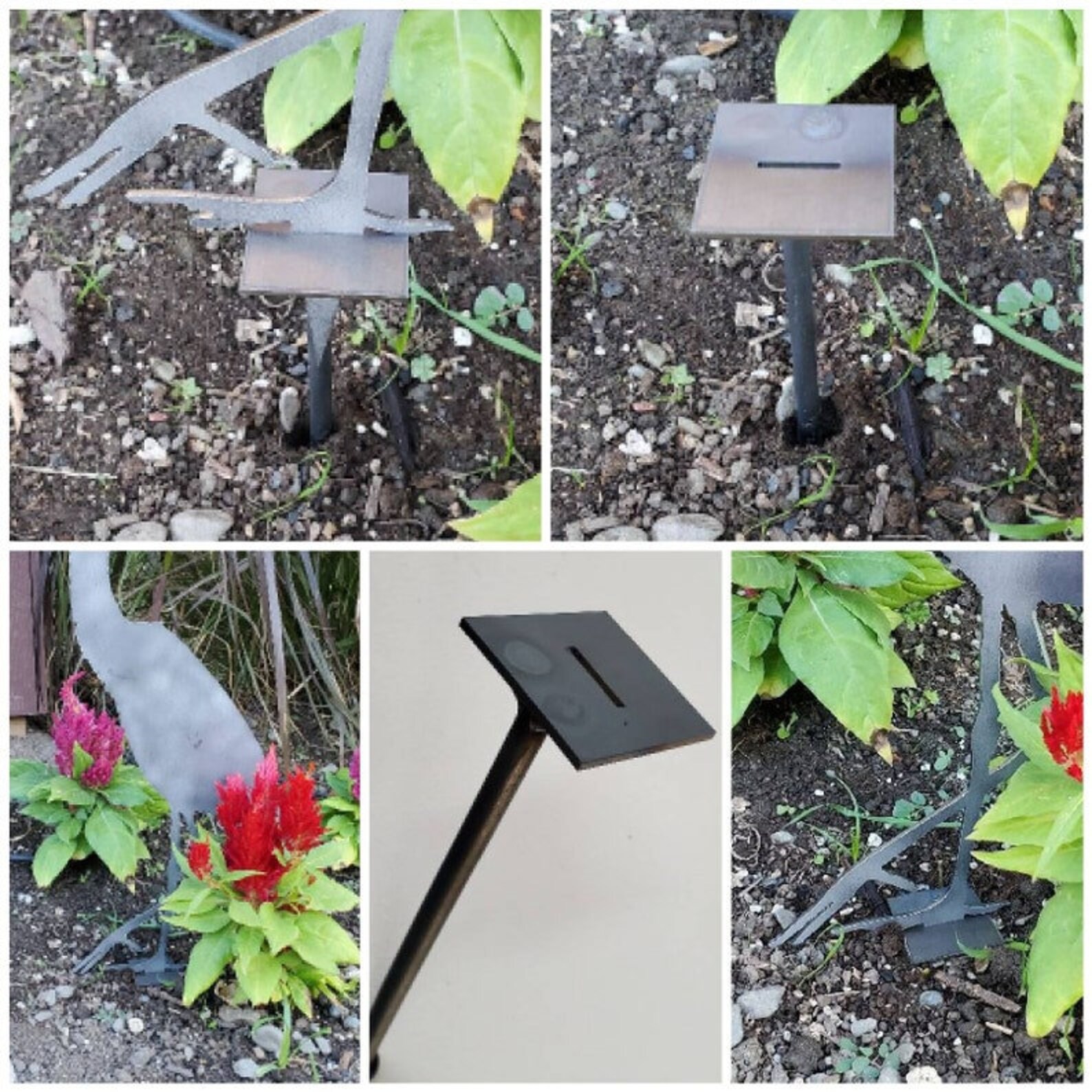 Metal Duck Yard Art/ Rusty Bird / Duck Decor / Duck Gift / - Etsy