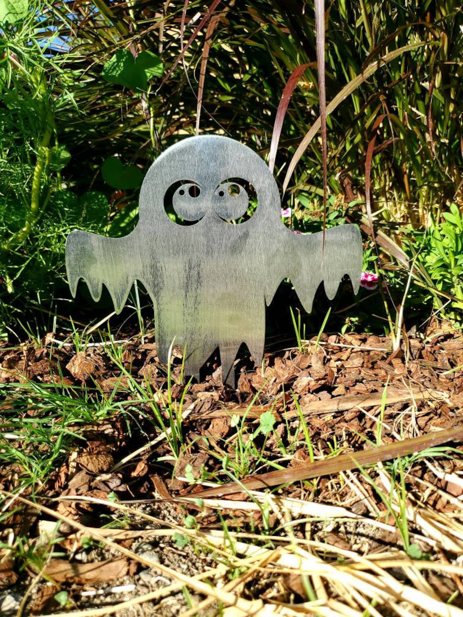 Halloween Ghost Yard Art Ghost Shadow Caster Silhouette Yard - Etsy