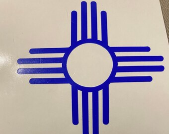 Pink Zia Decal - Etsy