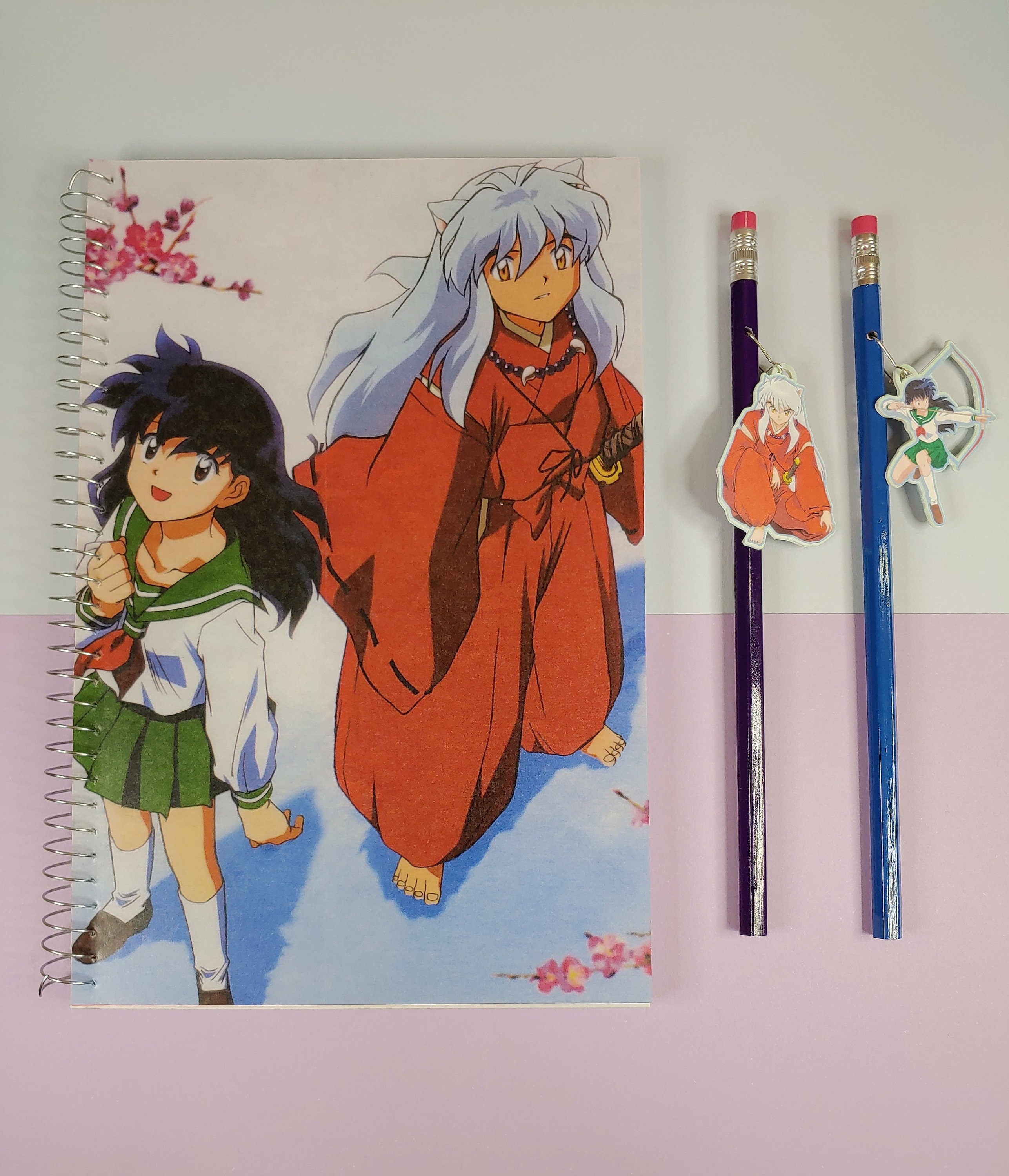 Paper Paper & Party Supplies Anime Stationery Kawaii Inuyasha Notebook ...