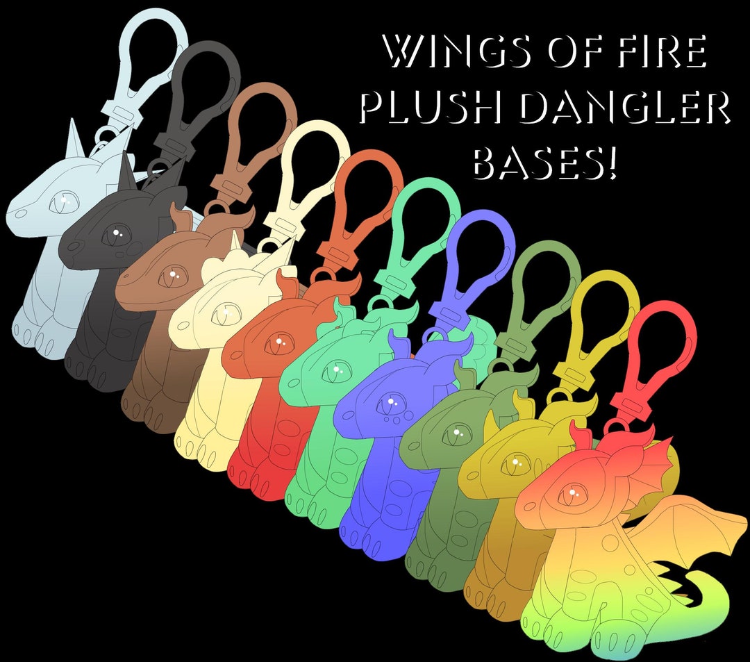 Wings of Fire Plush Dangler Bases - Etsy