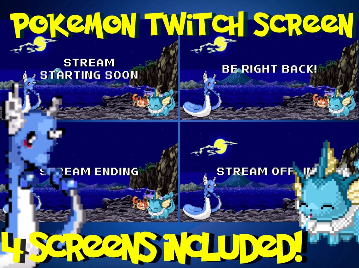 Pokemon Twitch Screens, Pokemon Animated Twitch Screens Animated ...