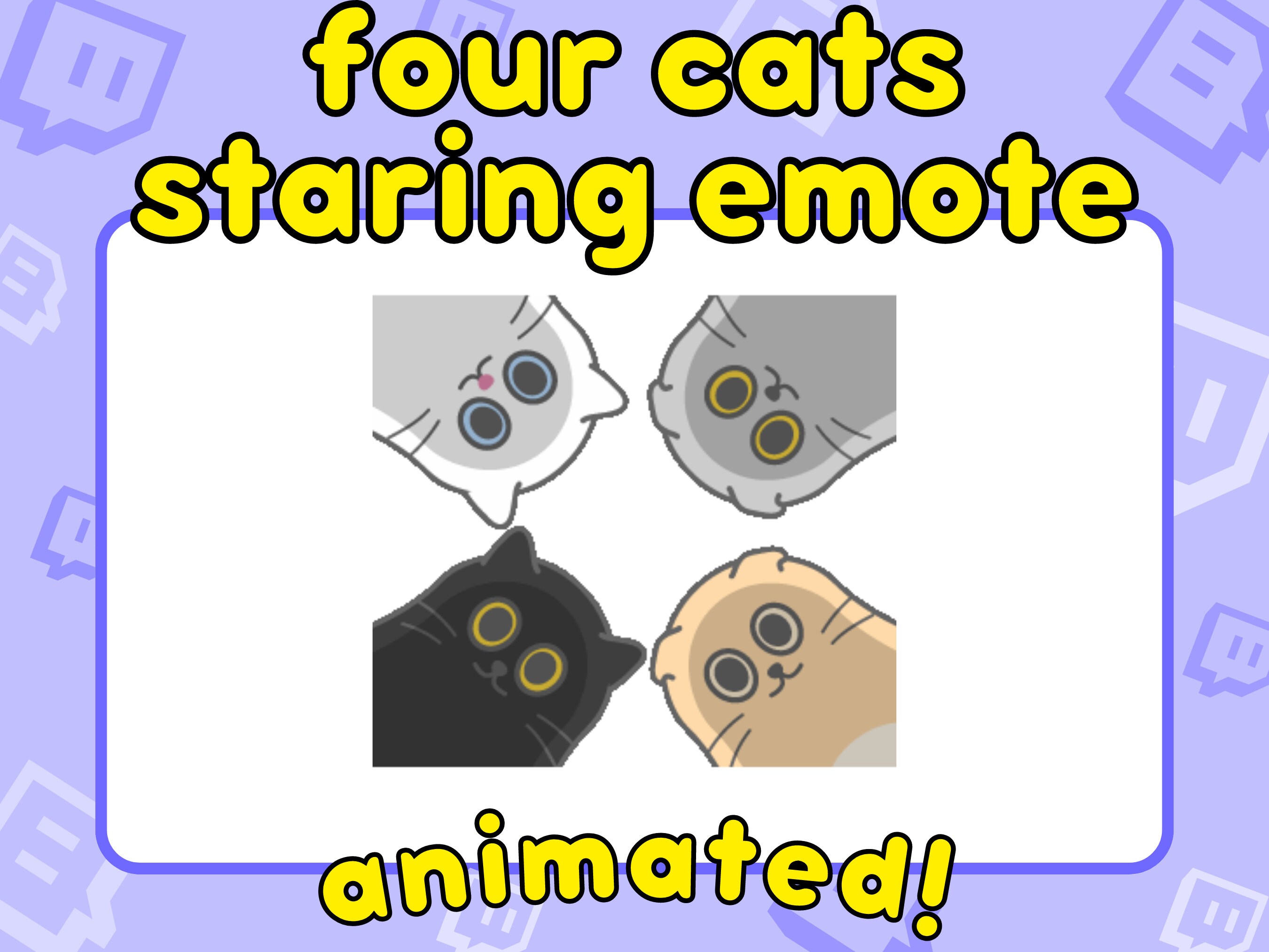 Funny Cat Emote, Cats Emotes Twitch, Funny Animated Cat Emote, Cat ...