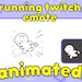 Funny Bear Emote, Running Emote Twitch, Funny Animated Bear Emote ...