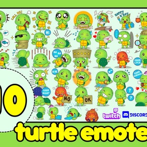 Turtle Emotes, Turtle Twitch Emotes, Turtle Emotes, Turtle Discord ...