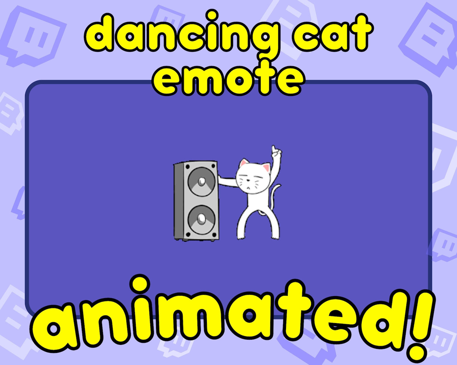 Animated DJ Emote, Animated Dance Emote, Animated Twitch Emote ...