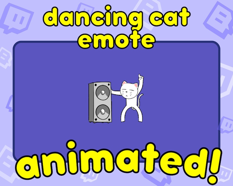 Animated DJ Emote, Animated Dance Emote, Animated Twitch Emote ...