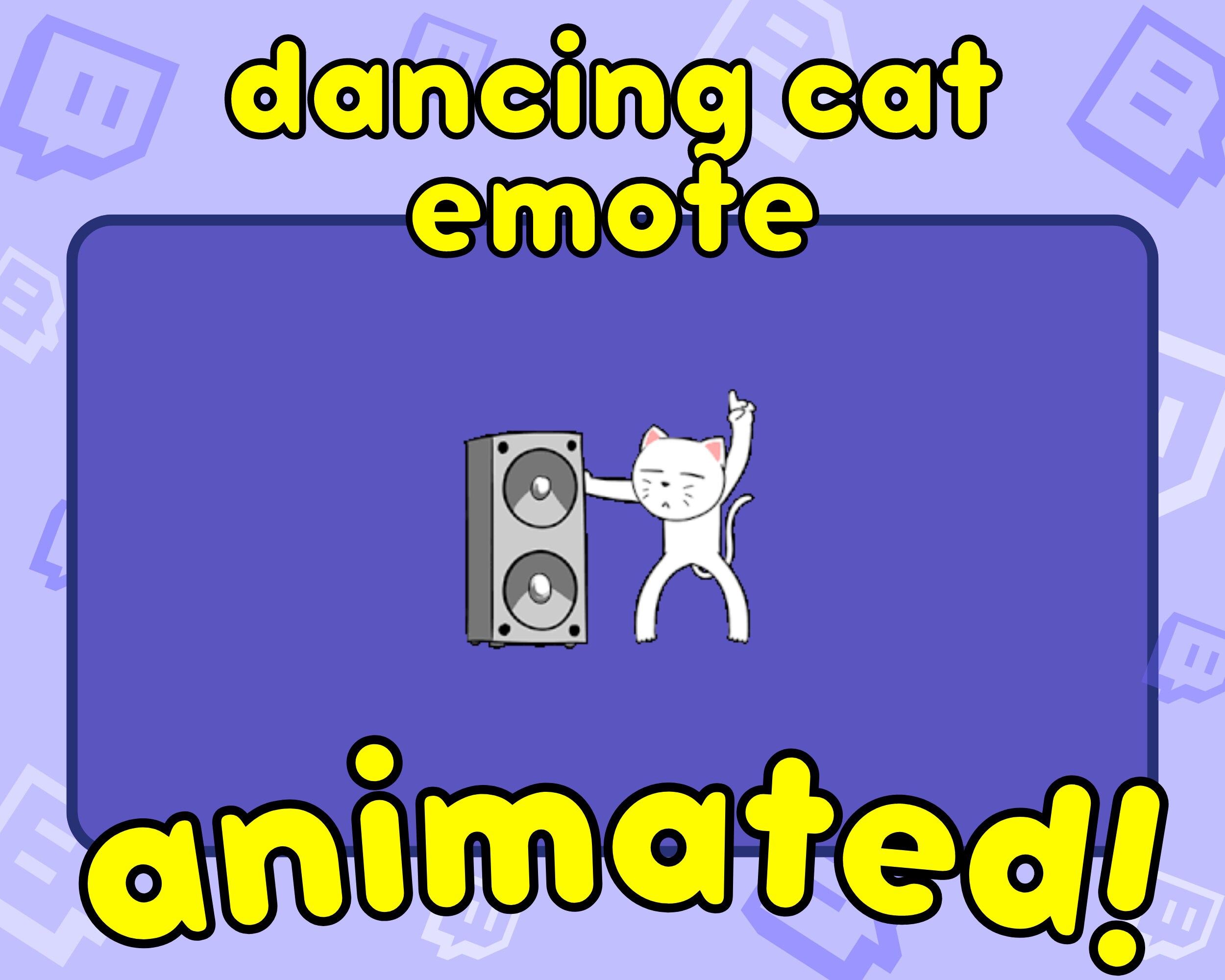 Animated DJ Emote, Animated Dance Emote, Animated Twitch Emote ...