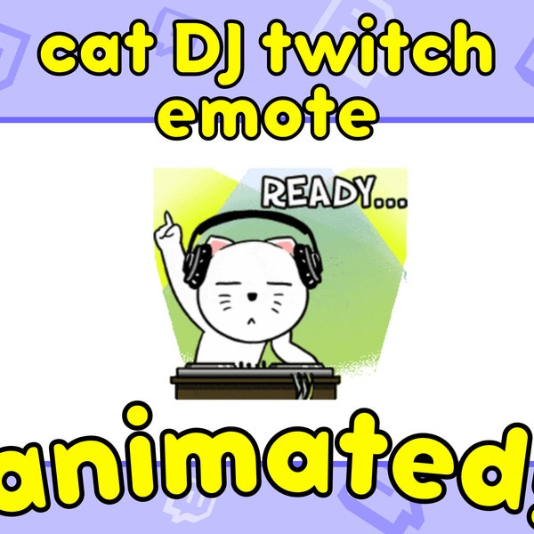 Music Dj Dancing Twitch Emotes - Etsy