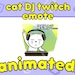 Animated DJ Emote, Animated Music Emote, Animated Twitch Emote ...