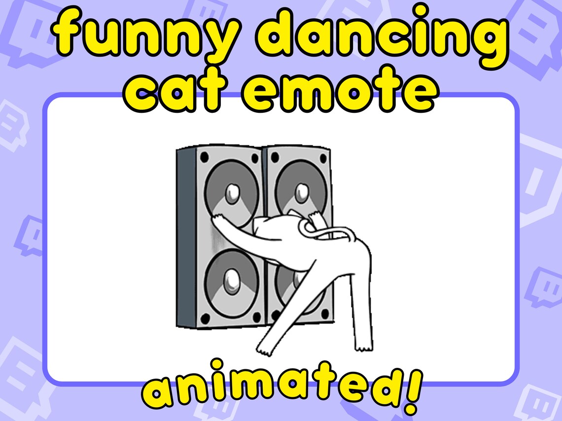 Animated DJ Emote, Animated Dance Emote, Animated Twitch Emote ...