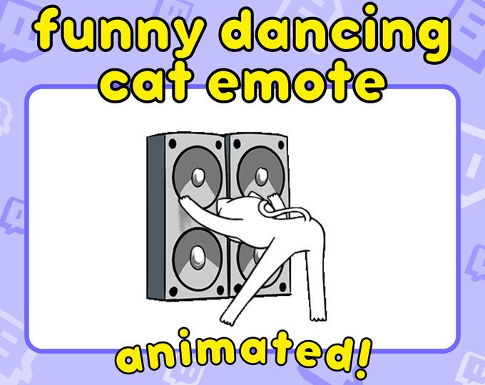 Animated DJ Emote, Animated Dance Emote, Animated Twitch Emote ...