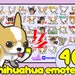 Twitch Emotes Bundle, Cute Yorkie Emote Bundle, Yorkie Emotes, Chibi ...