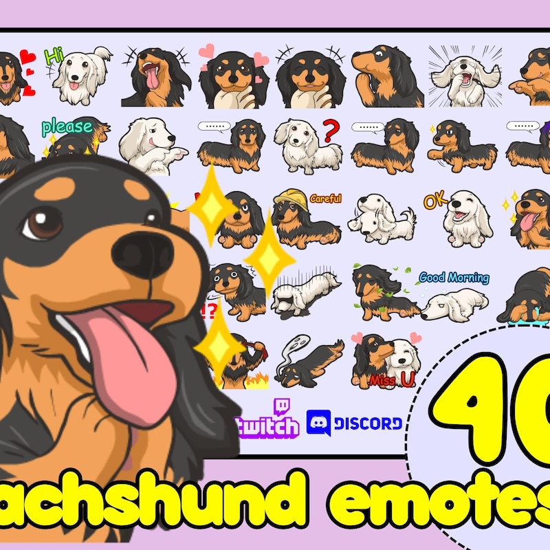 Twitch Decorations Dog - Etsy UK