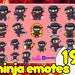 Ninja Emotes | Ninjatwitch Emotes | Halloween Twitch Emotes | Japan ...