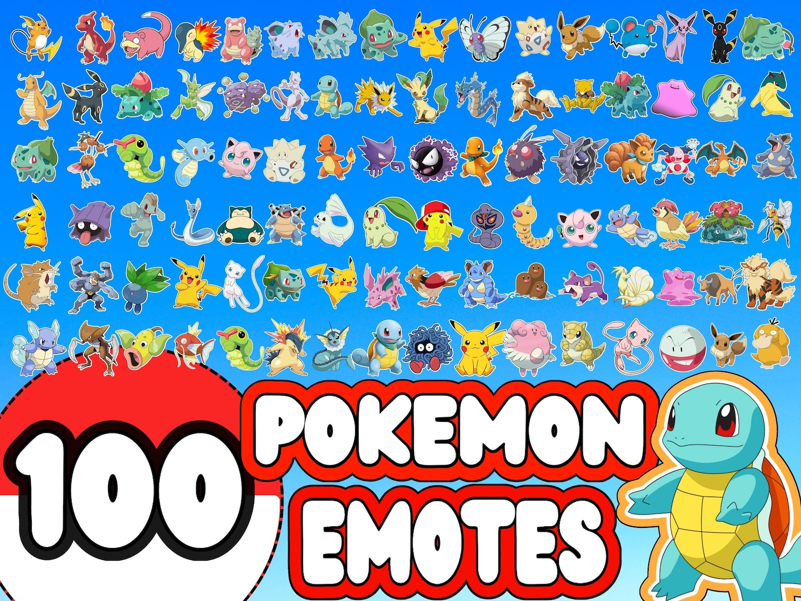 Pokemon Emotes, Pokemon Twitch Emotes, Cheap Pokemon Emotes Pokemon ...