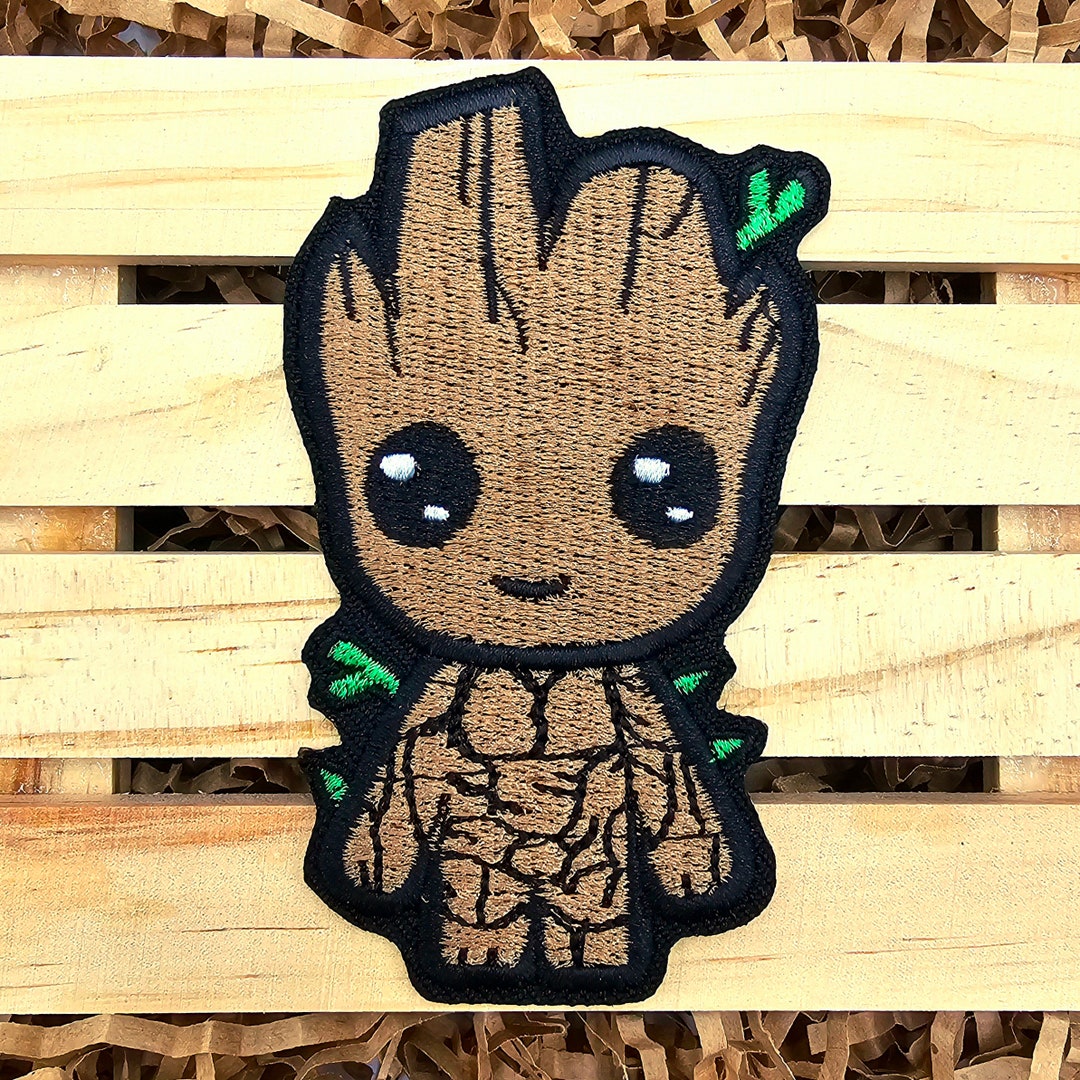 Groot Patch, Guardians Galaxy Patches, Embroidery Patch, Patches for ...