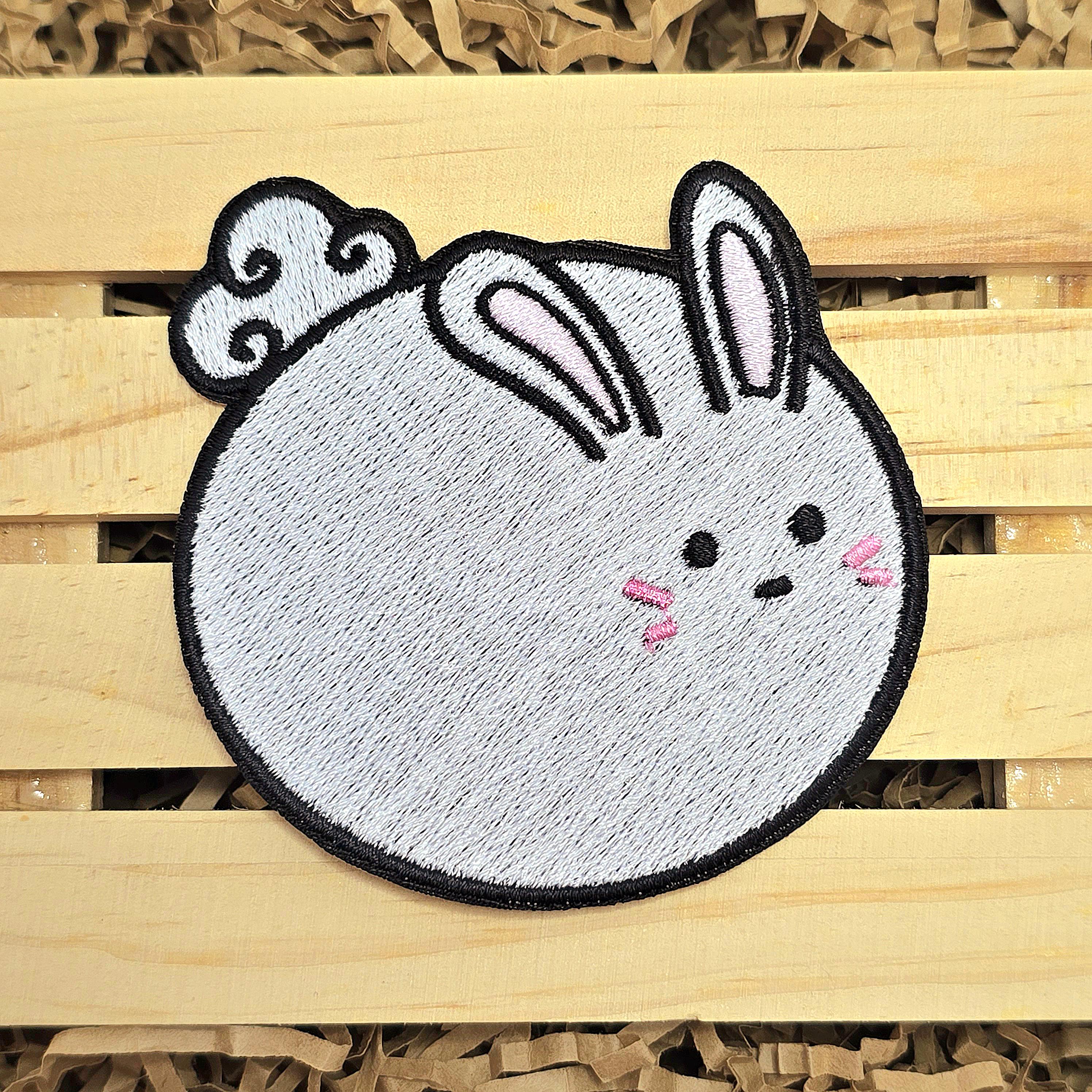 Bunny Patch, Embroidery Patch, Easter Patch, Patches for Clothing ...