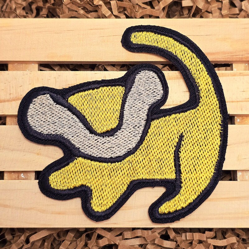 Lion Patch - Etsy
