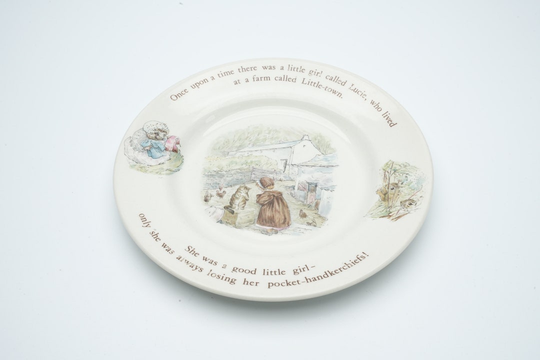 Wedgwood Beatrix Potter Plate Beautiful Plate From Wedgwood Made in ...