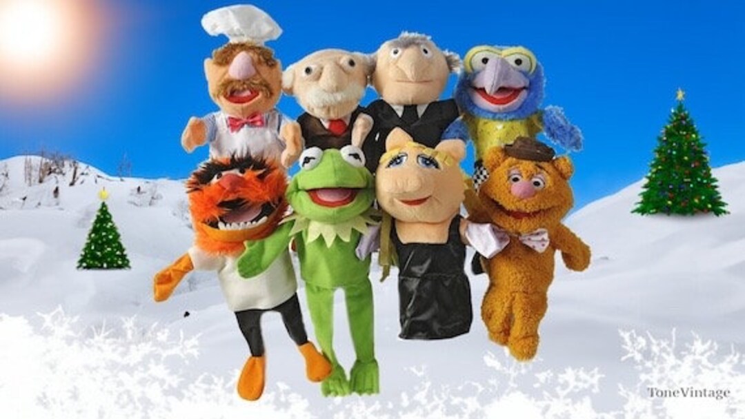 RARE Disney MUPPETS Loose Hand Puppets Hand Puppets Plush Set: Miss ...