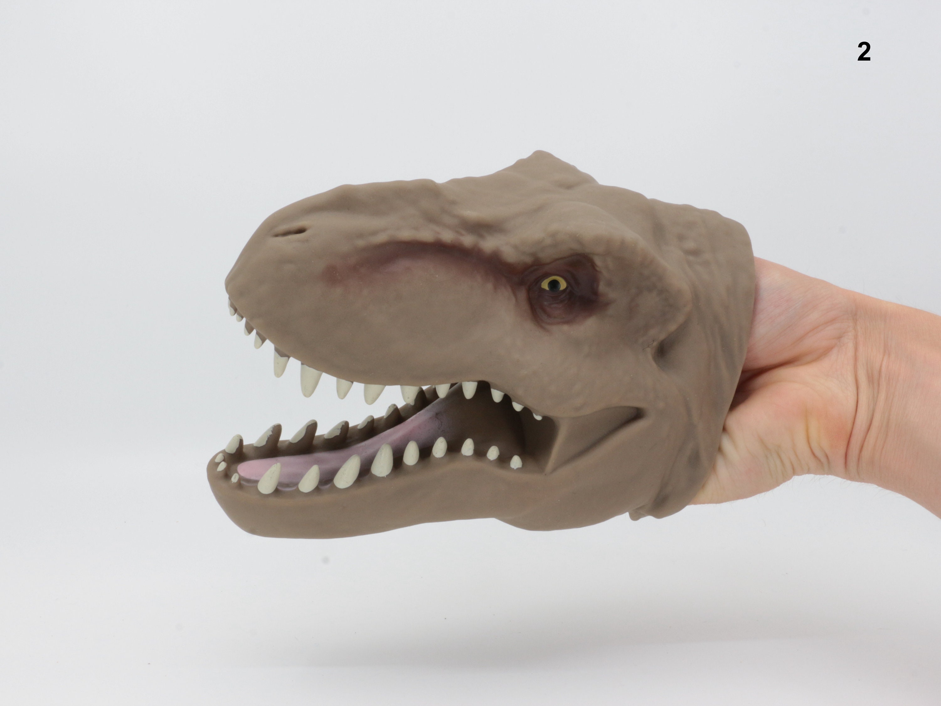 Jurassic World Rubber Puppets Jurassic Park Rubber Dino Hand Puppet ...