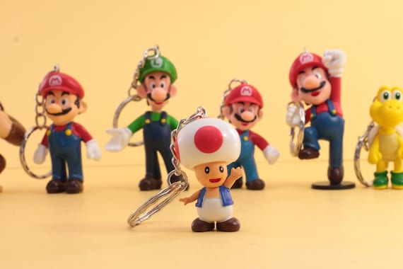 Portachiavi Colorato Pvc Mario, Luigi Et Yoshi - Coloriages De Super ...