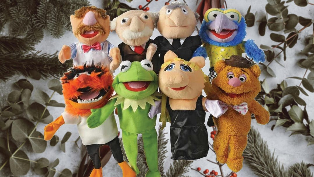 Rare Disney MUPPETS Loose Hand Puppets - Hand Puppets Plush Set: Miss ...