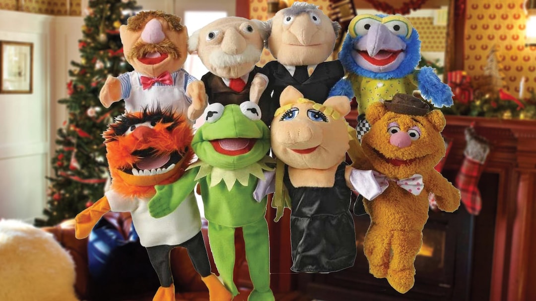 Rare Disney Muppets Complete Set - Plush Hand Puppets: Miss Piggy ...