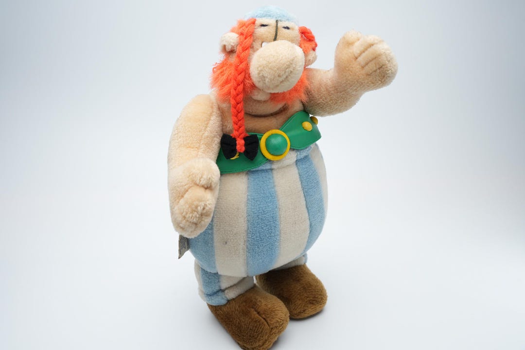 Obelix Plush Toy Asterix and Obelix Vintage Collectible - Etsy Canada