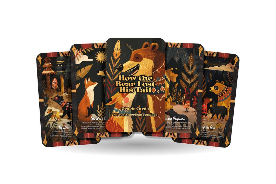 How the Bear Lost His Tail - 22 Oracle Cards - Discover the Lessons of ...