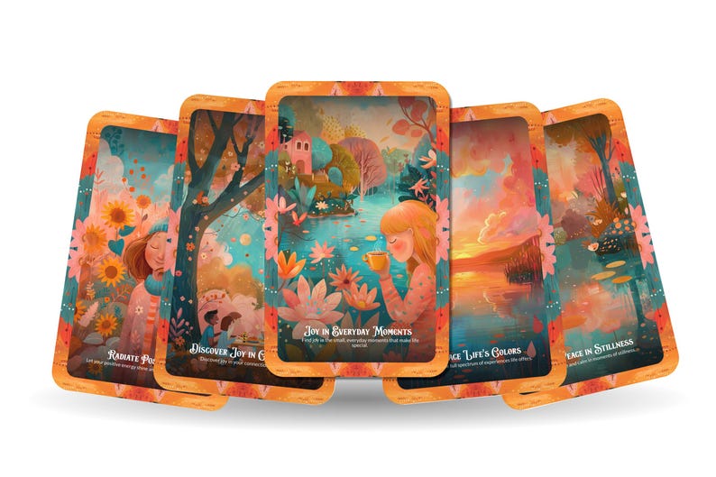 Wonderful World Oracle Cards - Mindfulness Cards - Divination Tools - Etsy