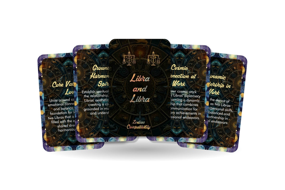 Libra and Libra Oracle - Zodiac Compatibility - Divination Tools ...
