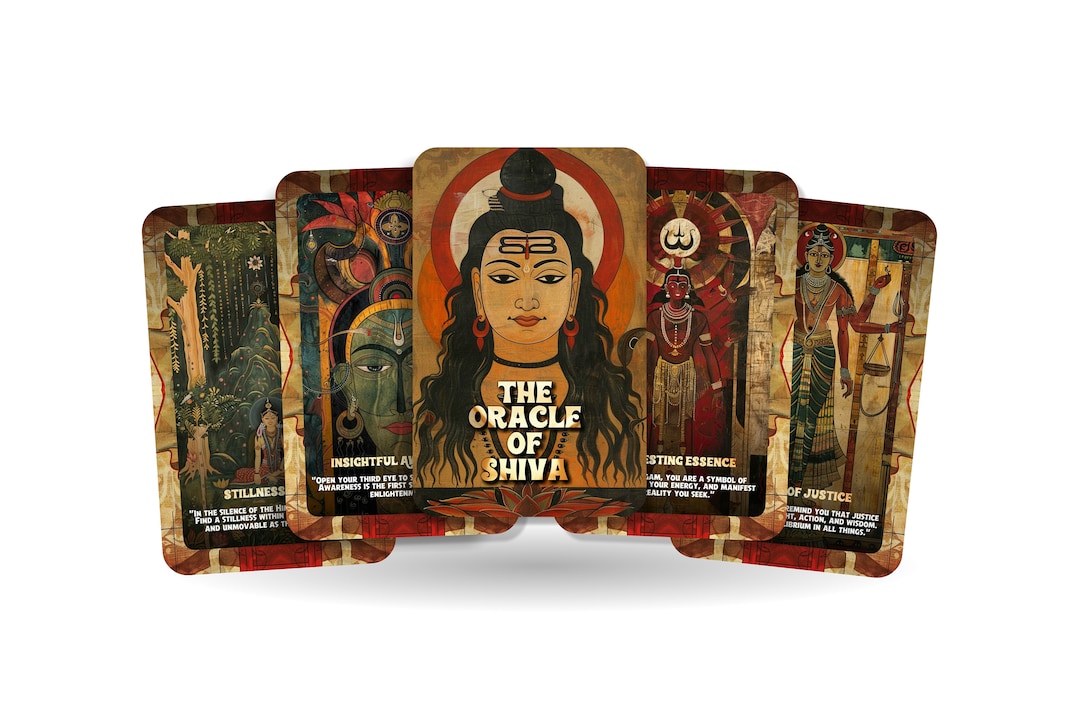 The Oracle of Shiva - Oracle Cards - Messages That Resonate With the ...