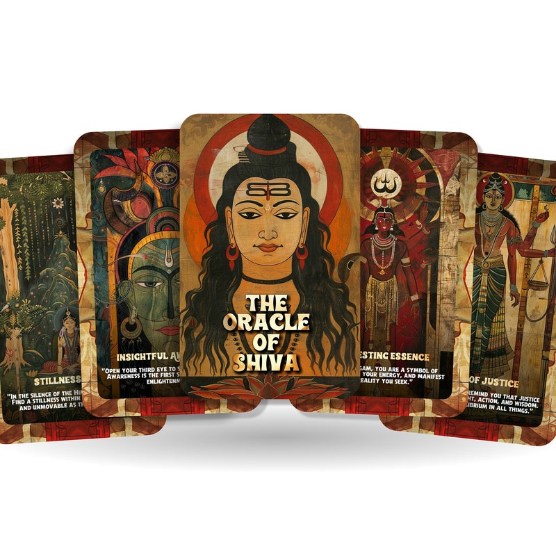 Hindu Oracle Deck - Etsy