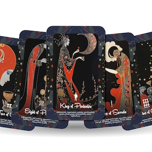 Divine Silhouettes Tarot - A Masterpiece of Art Deco Elegance - 78 ...